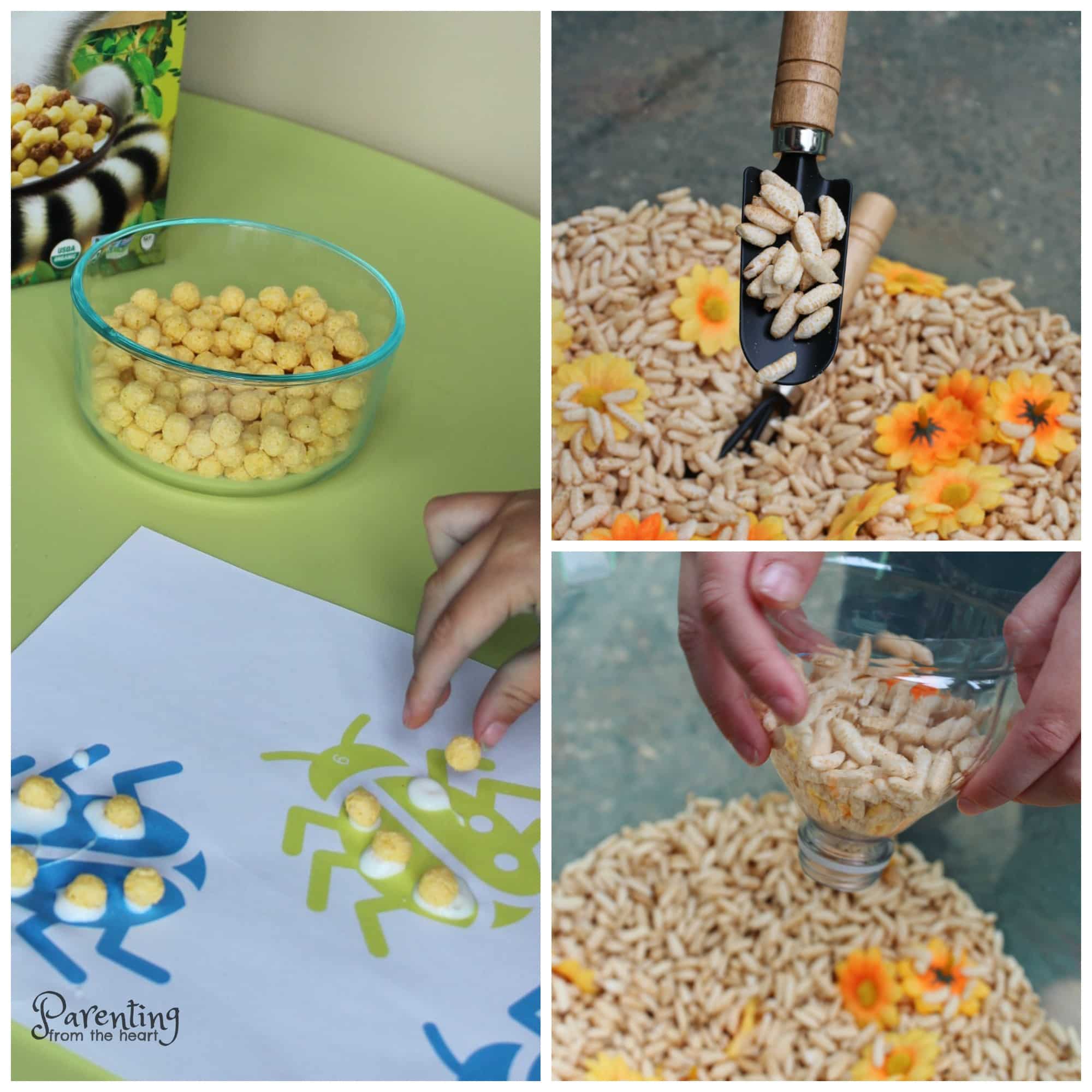 3 Taste-Safe Kids Activities Using Cereal - Parent From Heart