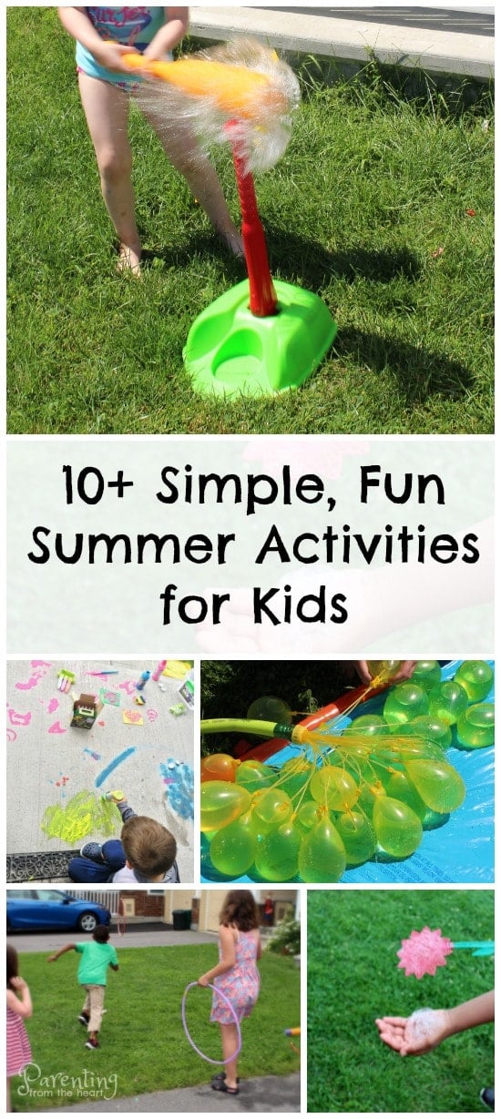 Simple Outdoor Kids Activities for Laughter and Fun - Parent From Heart