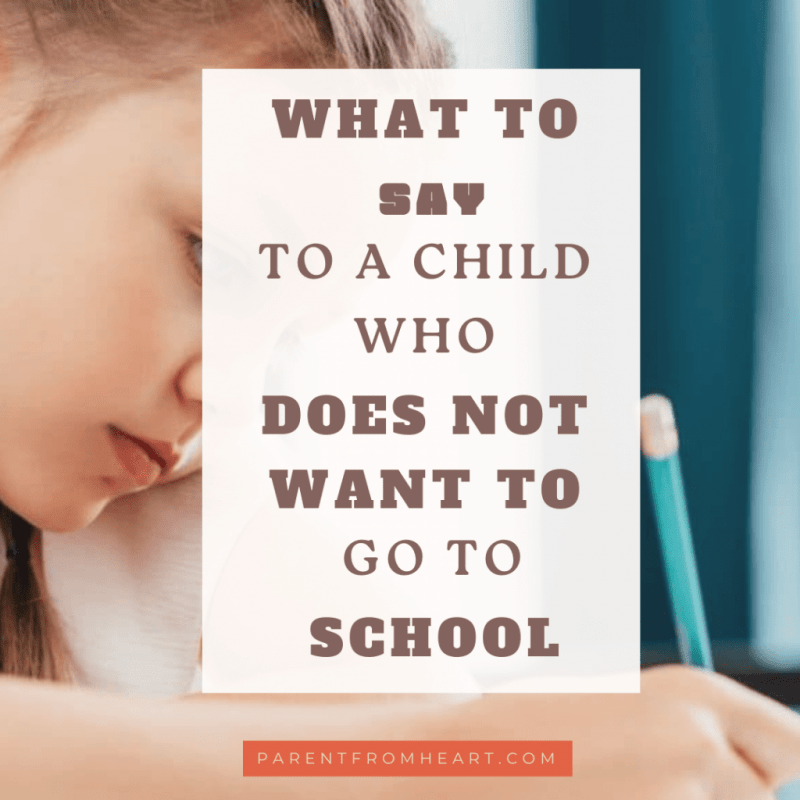 Does Your Child Hate School? This is How to Respond