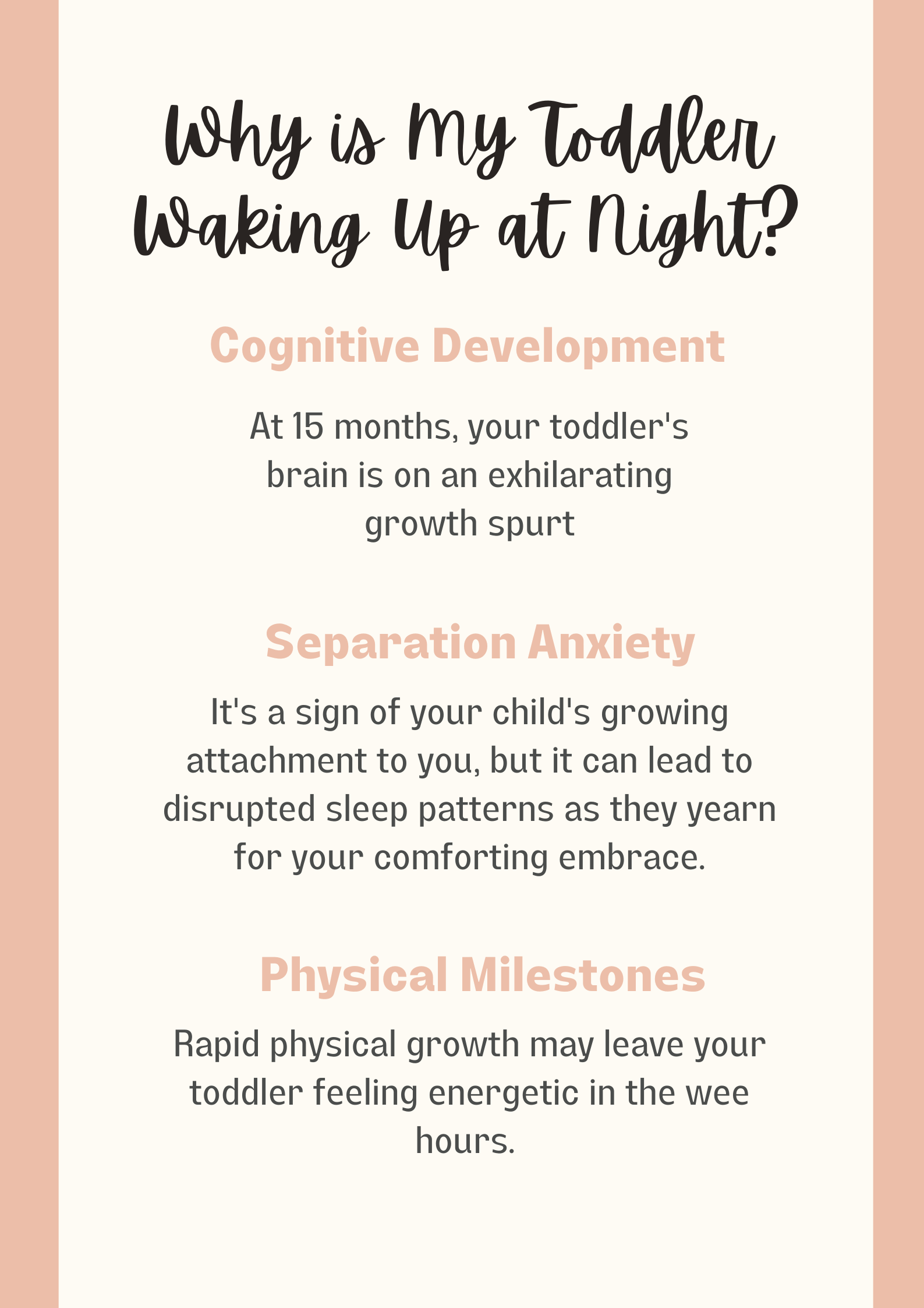 Navigating the Tricky 15-month old Sleep Regression Phase - Parent From ...