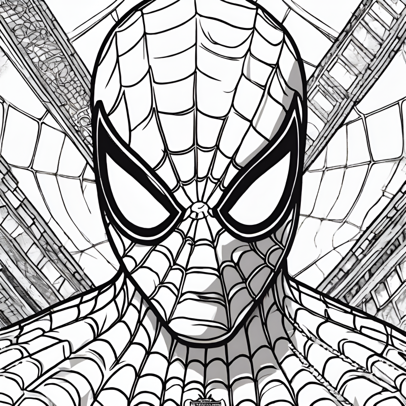 Spider- Man Coloring Pages (Free PDF Downloads)