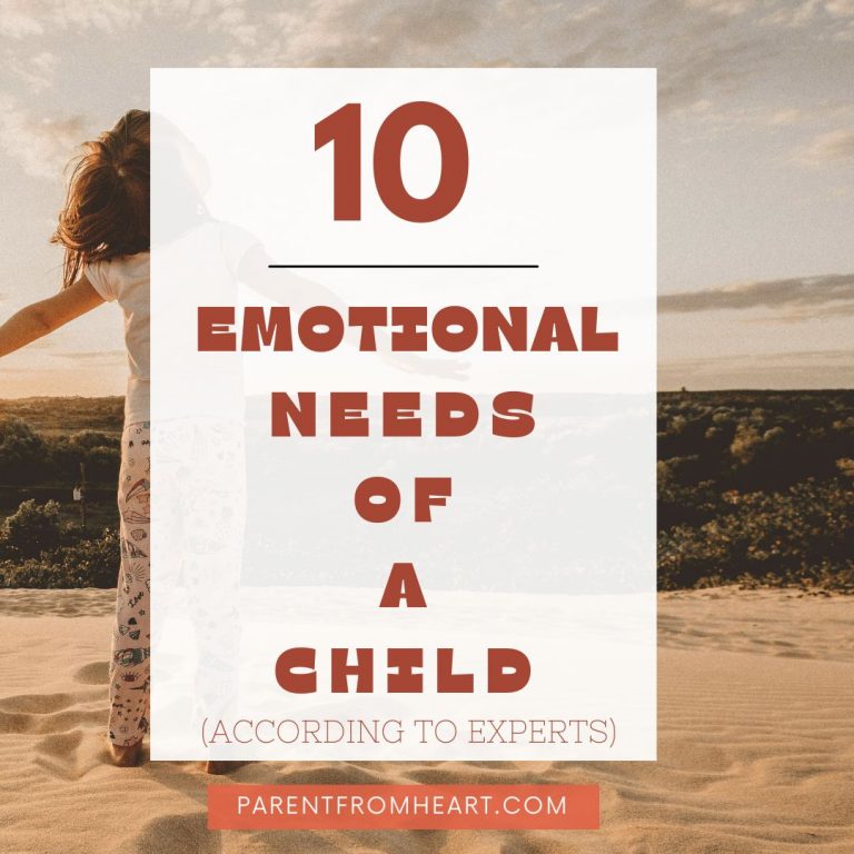 10 Emotional Needs of a Child According to Experts - Parent From Heart