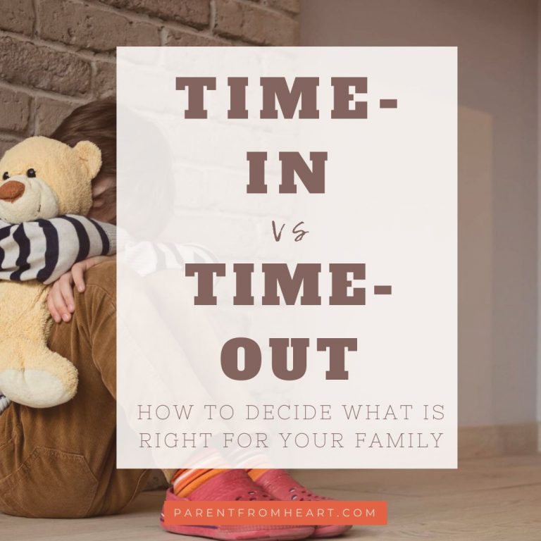 Time-in vs. Timeout: How to decide what's right for your family