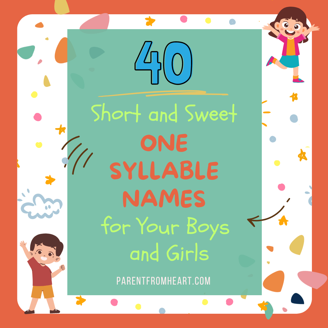 40 Short and Sweet: One Syllable Names for Your Boys and Girls - Parent ...