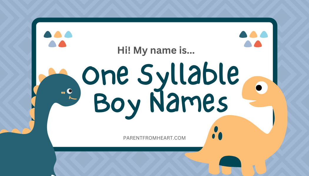 40 Short and Sweet: One Syllable Names for Your Boys and Girls - Parent ...
