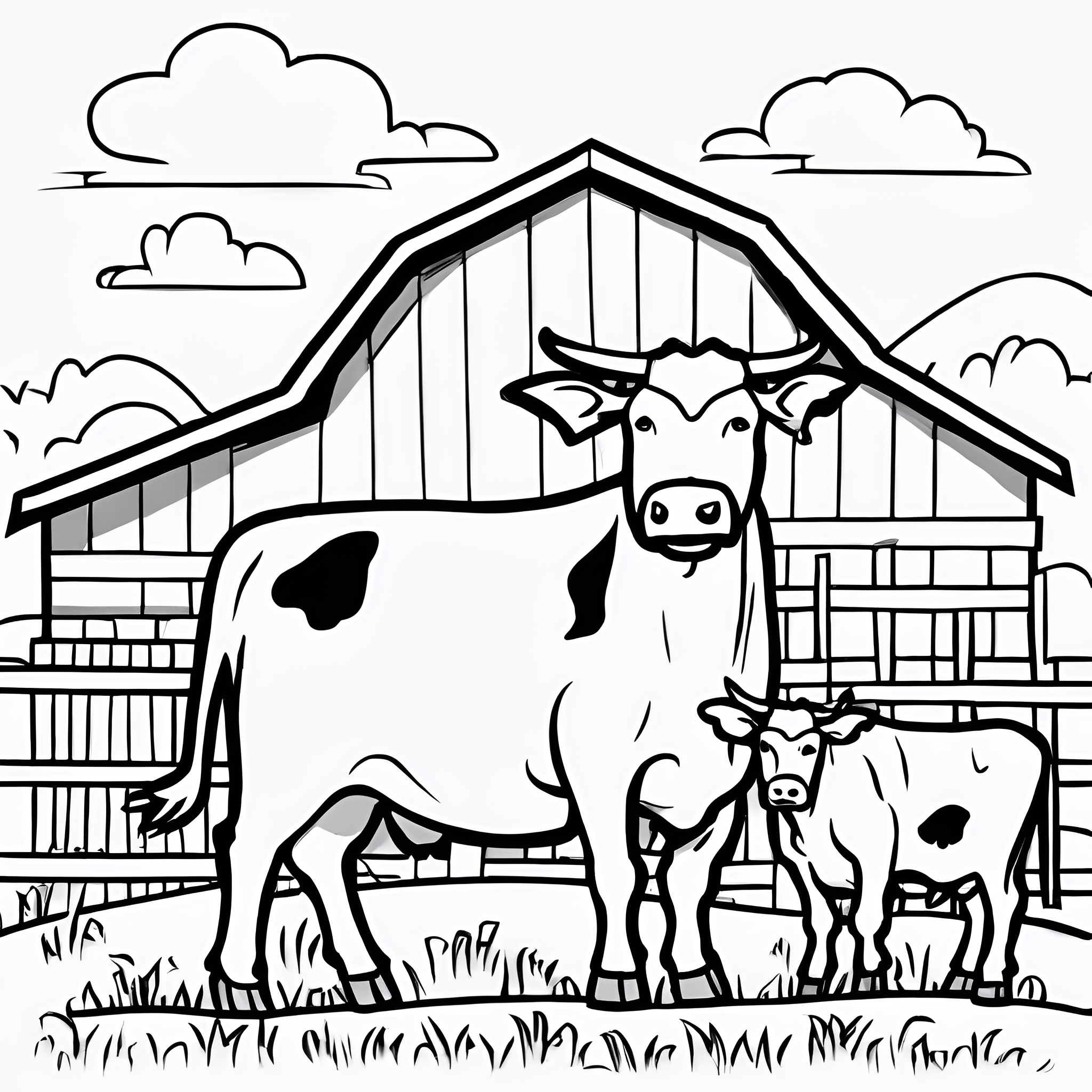 Farm Coloring Pages: Fun for All Ages - Free Printables - Parent From Heart