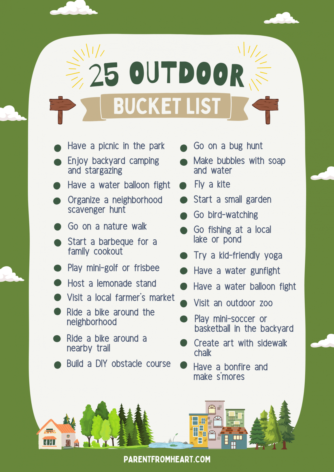 150 Summer Activities for Kids: Printable Bucket Lists Included ...