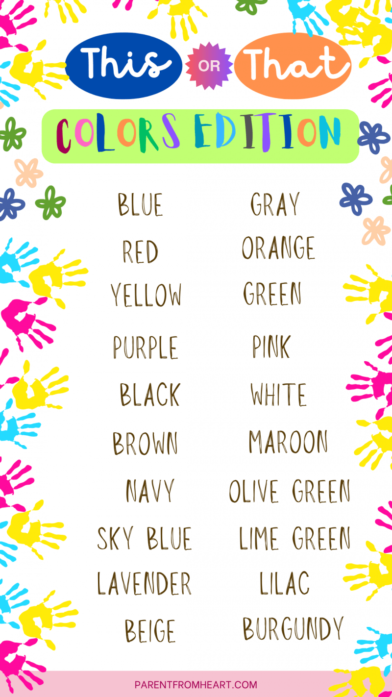 250+ This or That Questions for Kids + Free Printable Cards - Parent ...