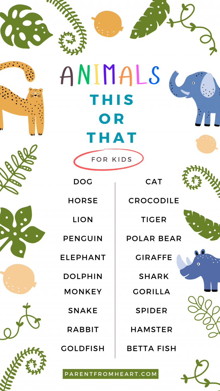 250+ This or That Questions for Kids + Free Printable Cards - Parent ...