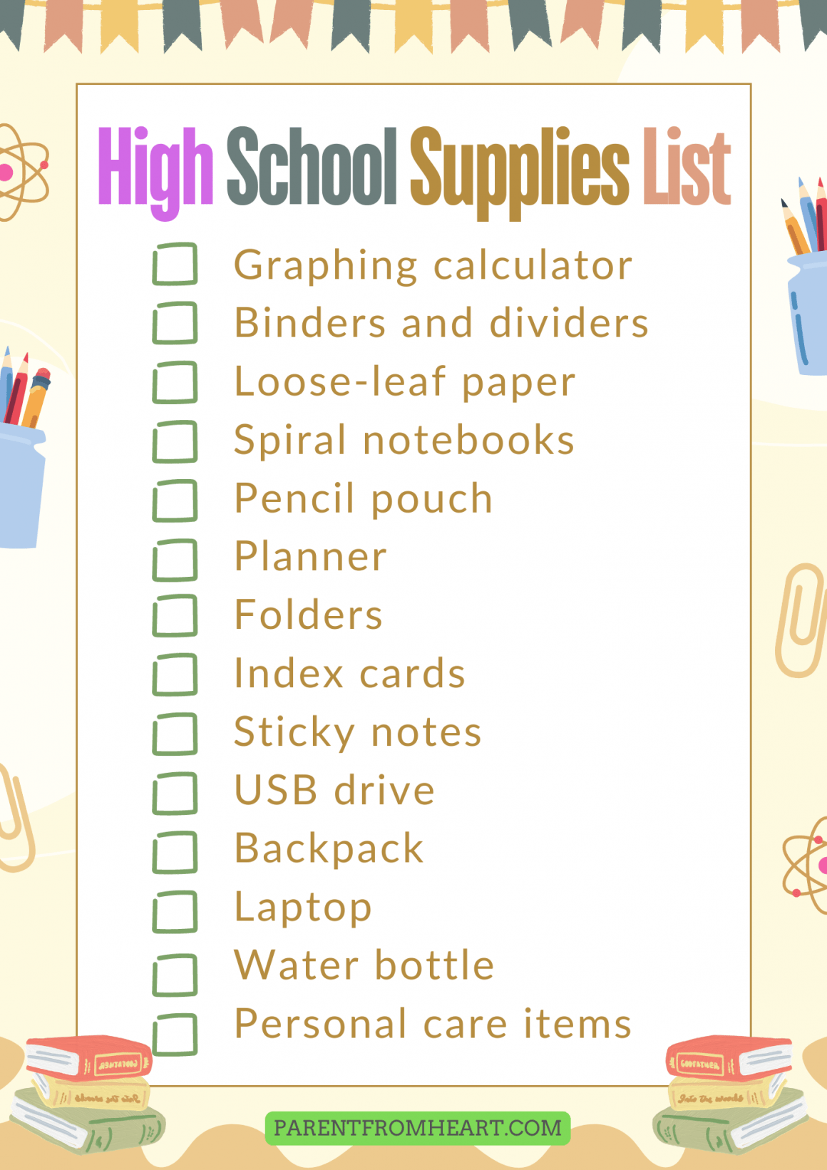 Back to School Essentials A Guide To School Supplies Lists Parent Back to School Essentials A Guide To School Supplies Lists Parent