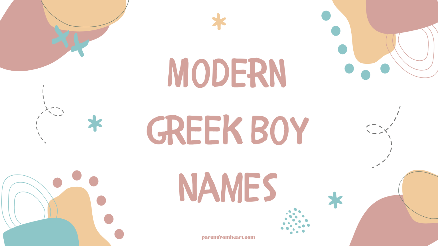 Timeless Greek Boy Names with Epic Meanings - Parent From Heart