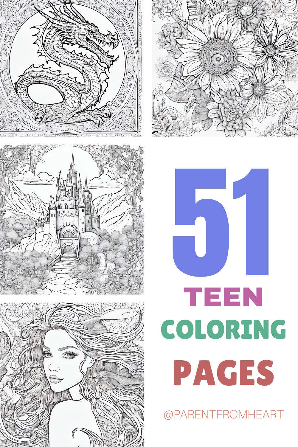 51 Free Teen Coloring Pages for Every Mood - Parent From Heart